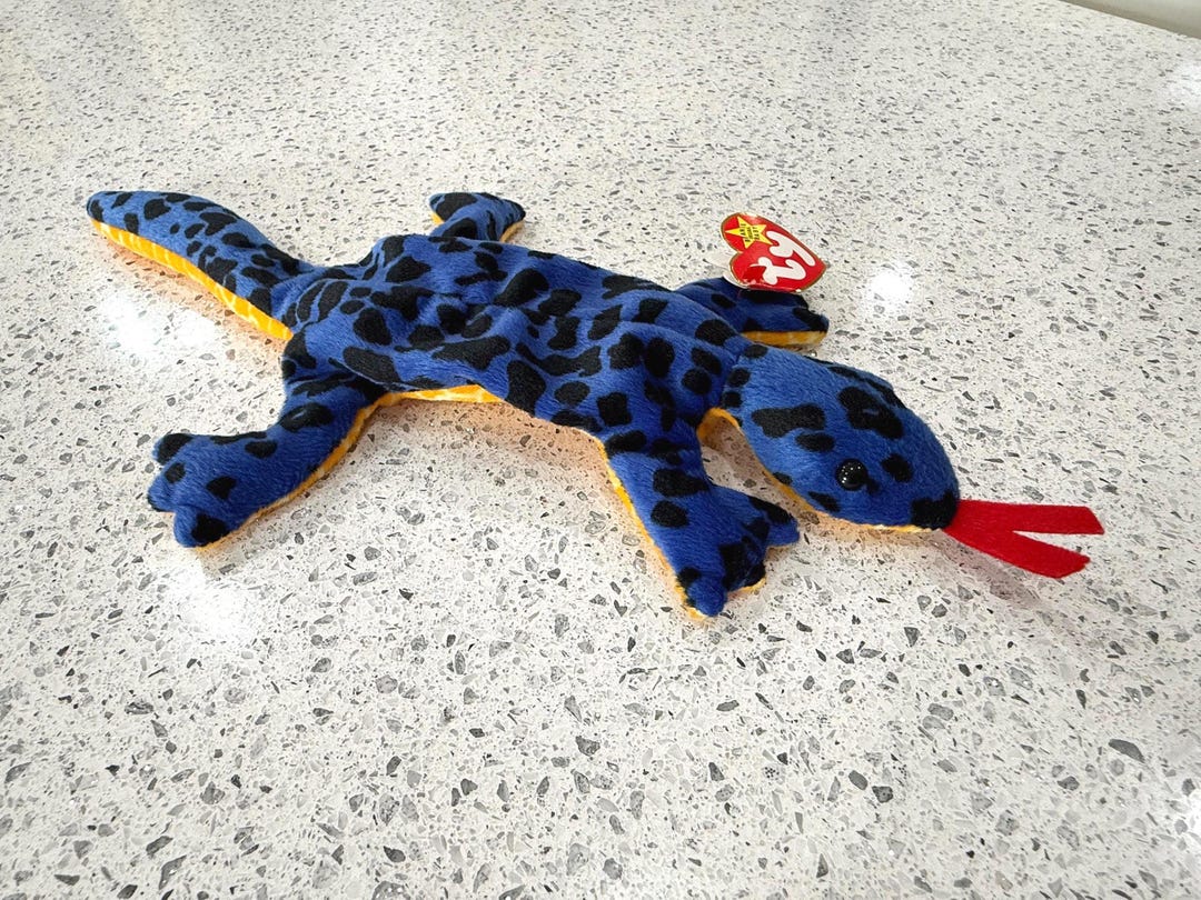 Ty Beanie Baby Lizzy the Lizard – 1995 Retired Collectible Plush - Etsy