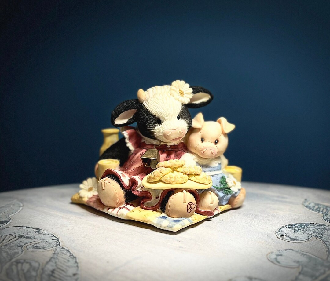 Mary's Moo Moos Cookies Are for Sharing Figurine 1993 Enesco - Etsy