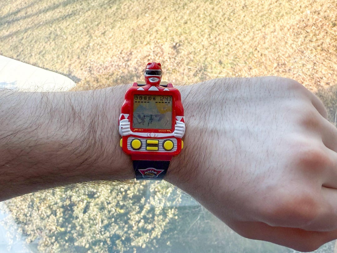Mighty Morphin Power Rangers Game Watch 1994 Nelsonic - Etsy