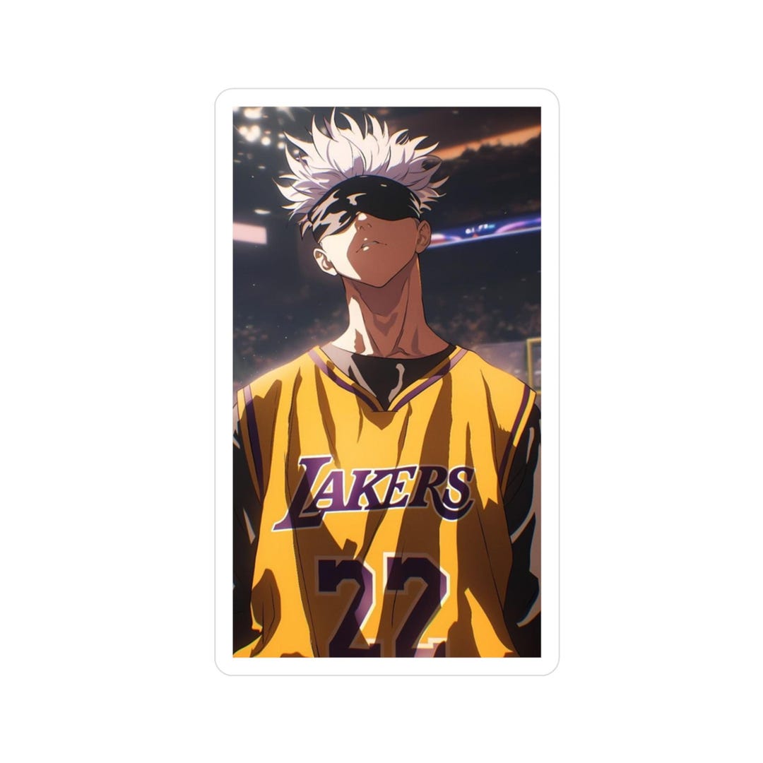 Gojo Basketball Team Sticker - Etsy