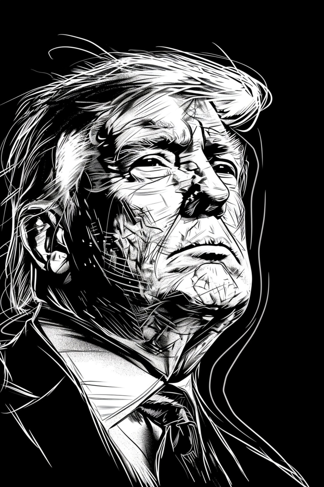 Trump 2024 Clip Art Svg, Maga Clipart, American Tone Svg, Retro Trump ...