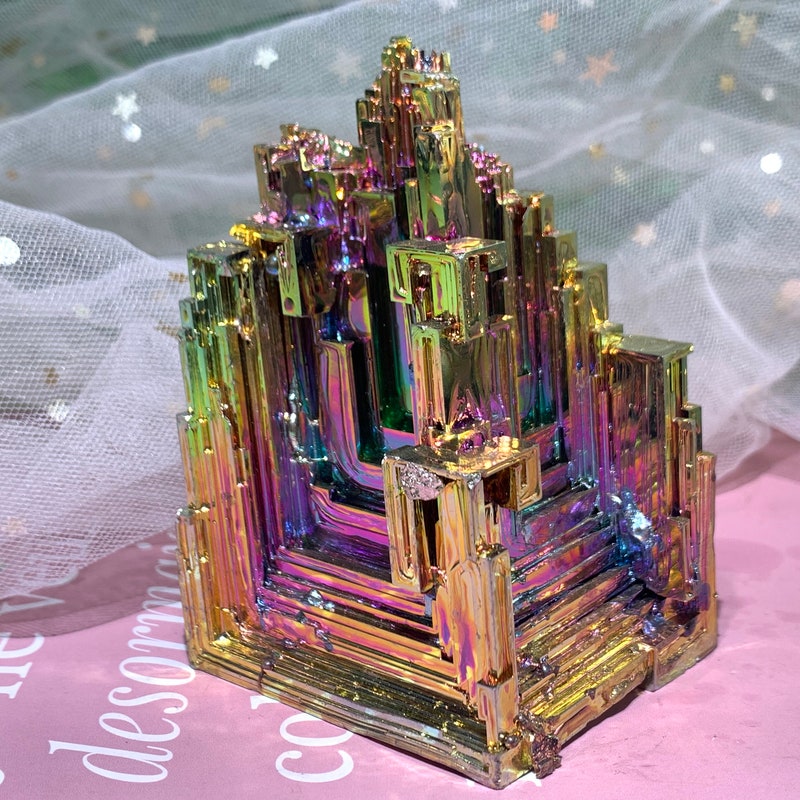 Bismuth Geode - Etsy