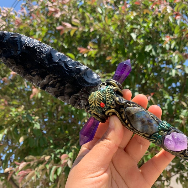 Crystal Dagger - Etsy