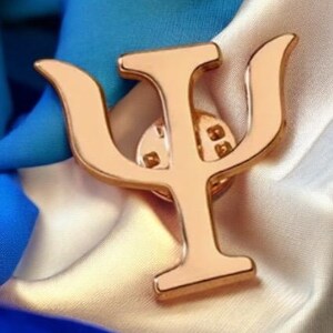Psychology Symbol Enamel Pin: Psi Logo, Therapist Gift - Etsy