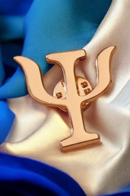 Psychology Symbol Enamel Pin: Psi Logo, Therapist Gift - Etsy