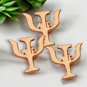 Psychology Symbol Enamel Pin: Psi Logo, Therapist Gift - Etsy