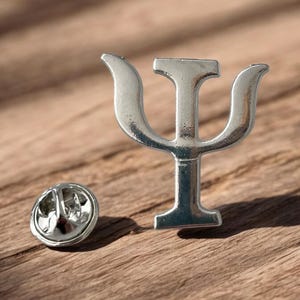 Psychology Symbol Enamel Pin: Psi Logo, Therapist Gift - Etsy