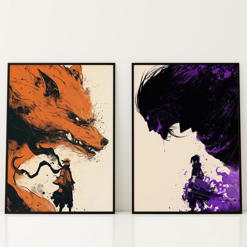 Naruto Anime Artwork - Etsy