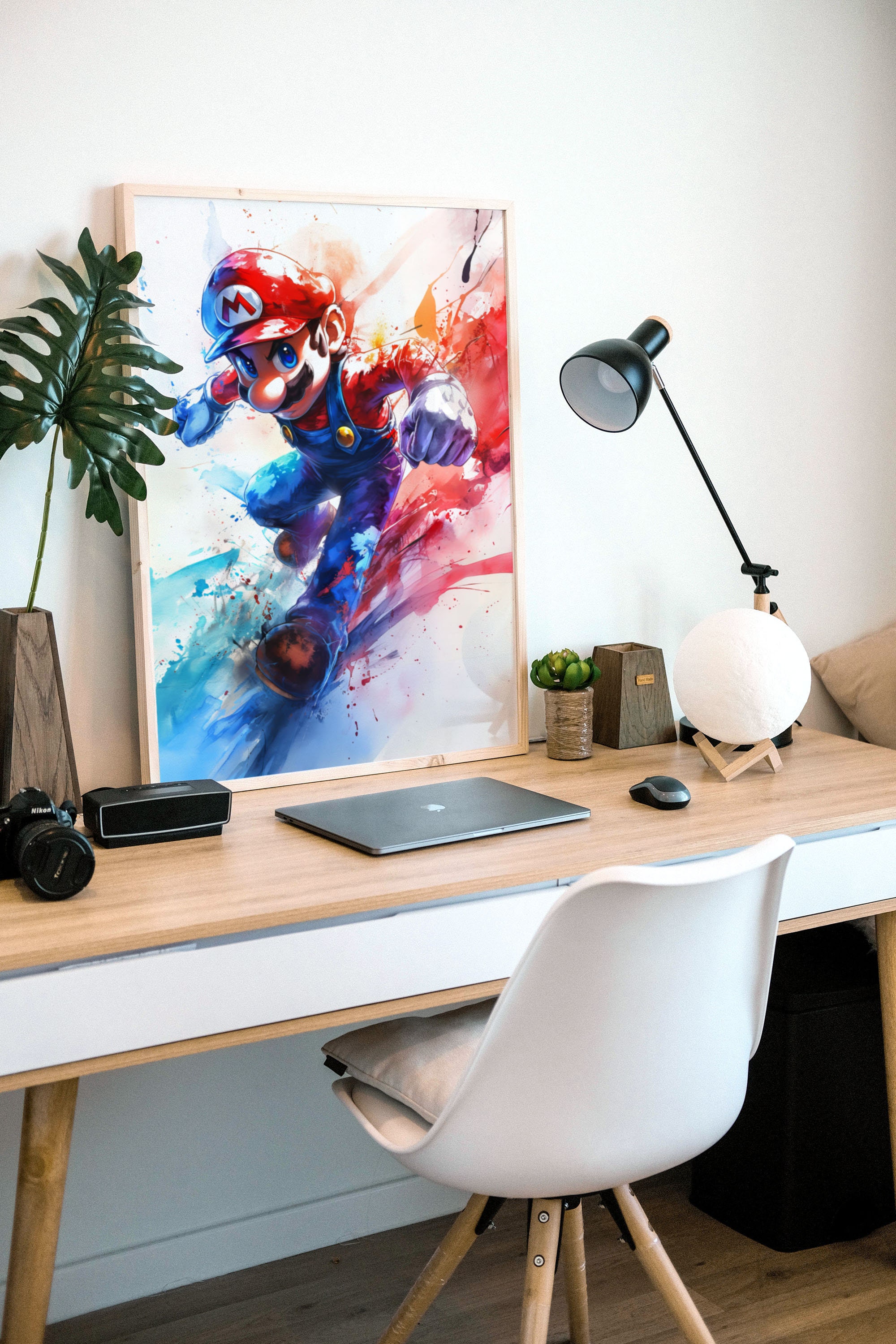 Super Mario, Mario Art Print | Printable Wall Art | Digital Download ...