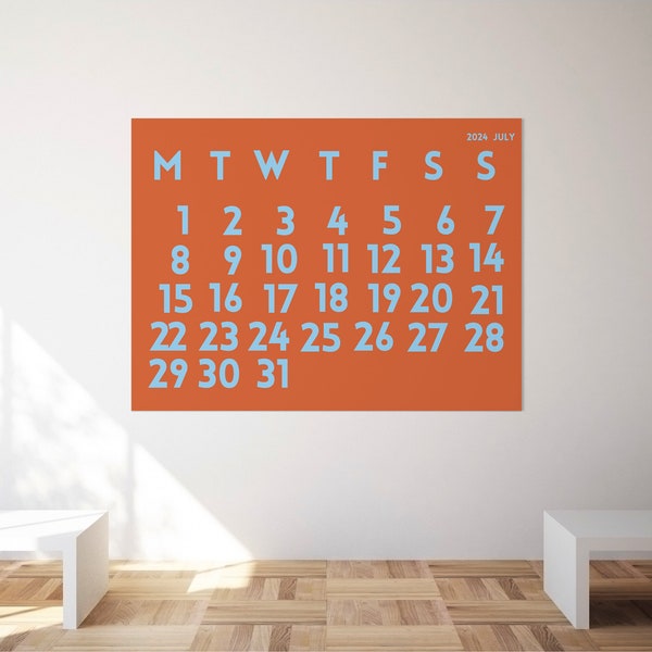 Retro Calendar - Etsy