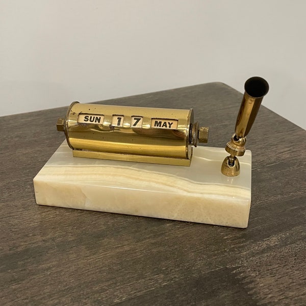 Brass Perpetual Calendar - Etsy