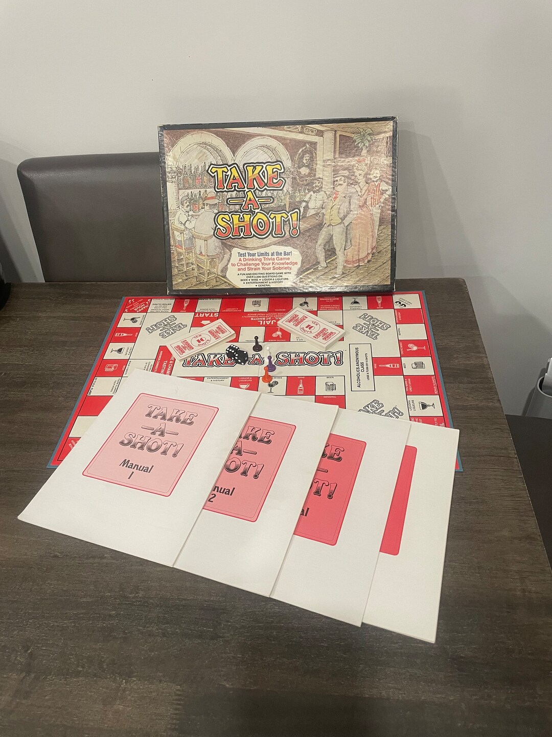 Take a Shot Board Game - Etsy