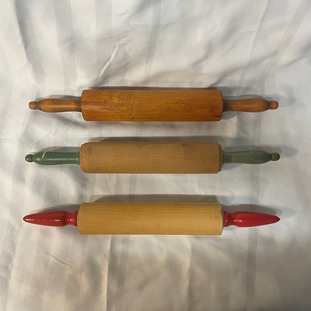 Vintage Wooden Rolling Pins - Etsy
