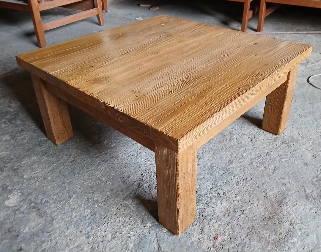 Wood Coffee Table, Rustic Coffee Table, Reclaimed Wooden Coffee Table ...