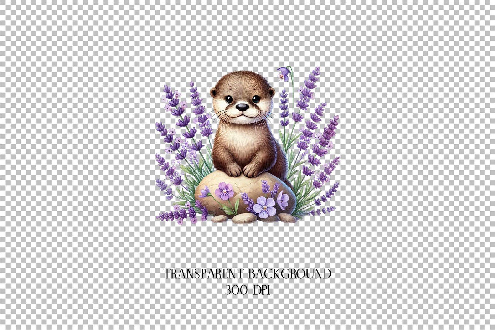Cute Otter Clipart, Otter Life PNG, Animals Illustrations PNG ...