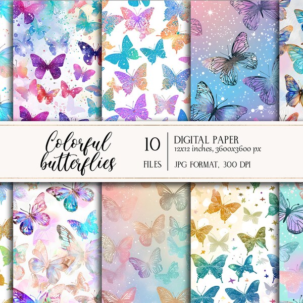 Butterfly Paper - Etsy