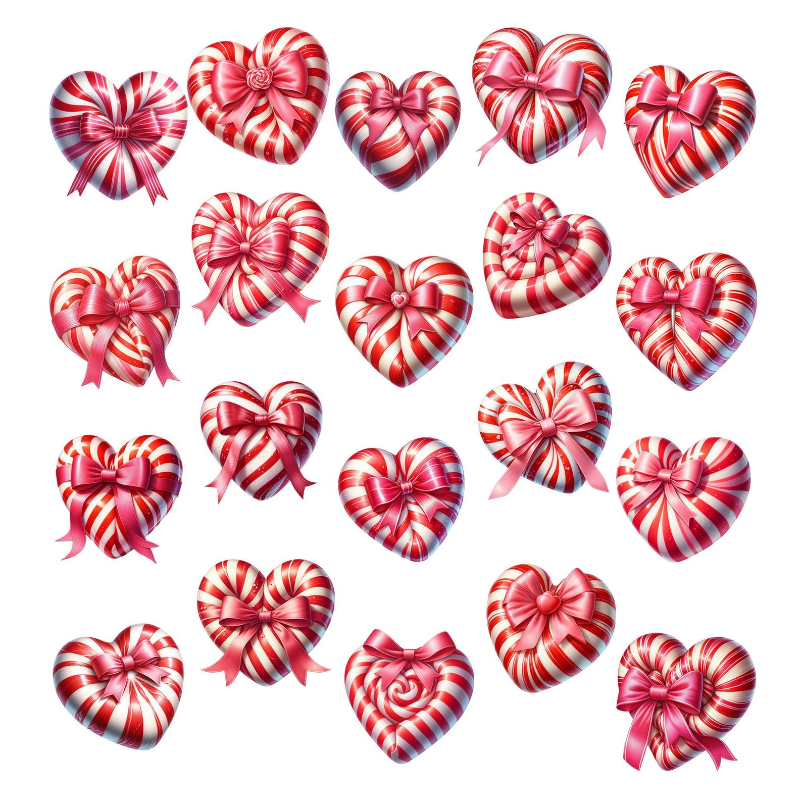 Candy Hearts Clipart, Valentine's Day Clipart, Candy Hearts PNG ...