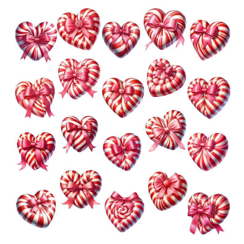 Candy Hearts Clipart, Valentine's Day Clipart, Candy Hearts PNG ...