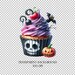 Watercolor Halloween Cupcake Clipart: 26 PNG Files (digital Download - Etsy