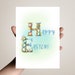 Watercolor Easter Bunny Alphabet Clipart PNG, Colorful Easter Alphabet ...