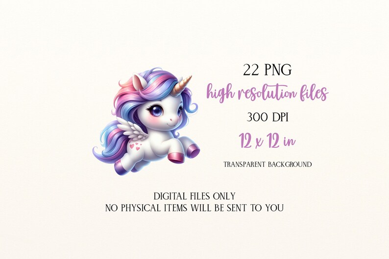 Rainbow Baby Unicorn Clipart, Happy Unicorns Cartoon Png, Watercolor ...