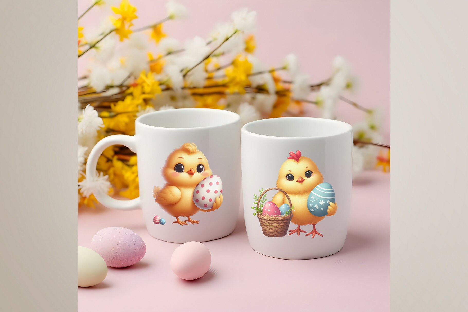 Easter Chick Png, Little Chicken Bundle, Cute Easter Chick Clipart ...