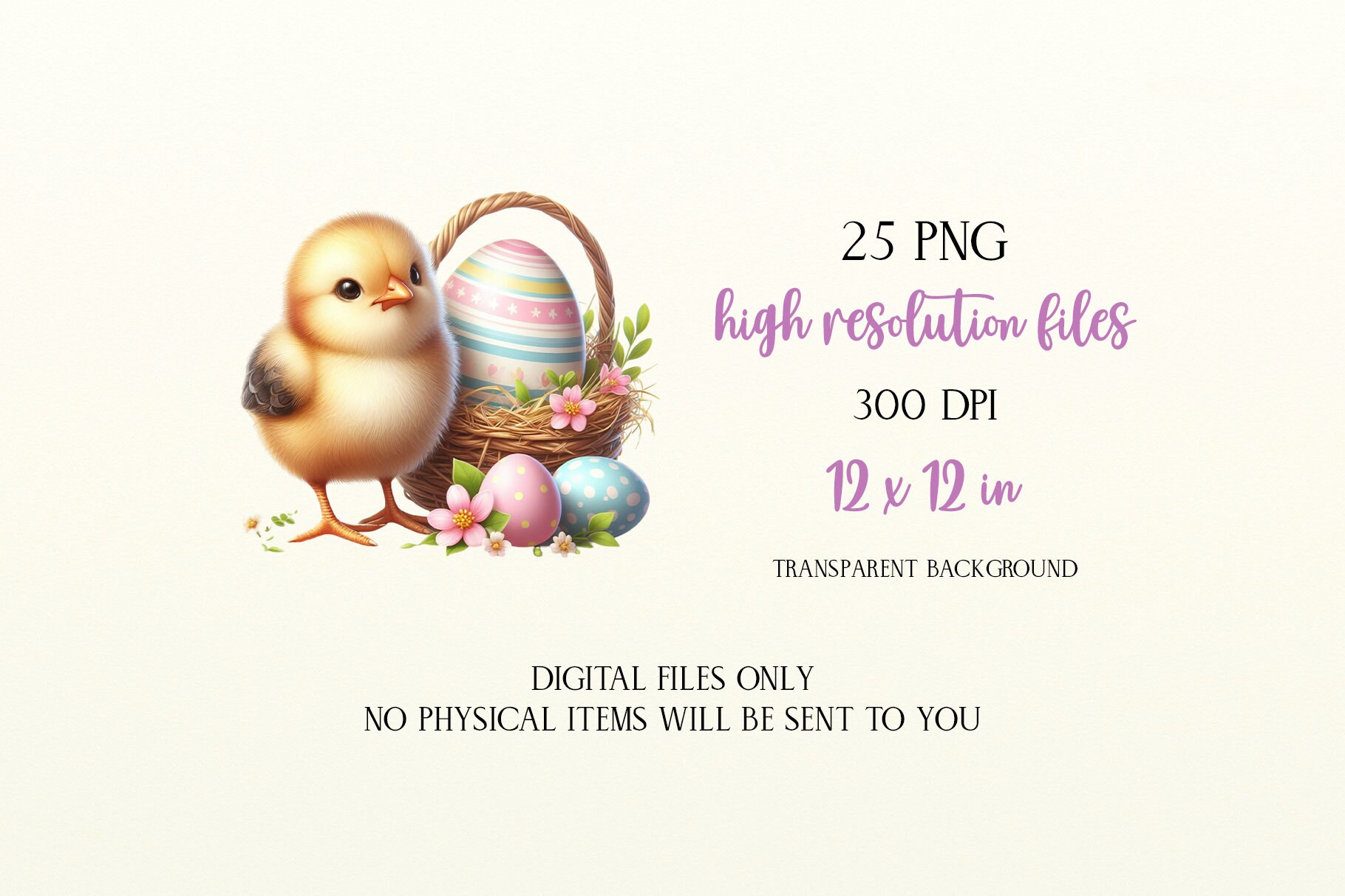Easter Chick Png, Little Chicken Bundle, Cute Easter Chick Clipart ...