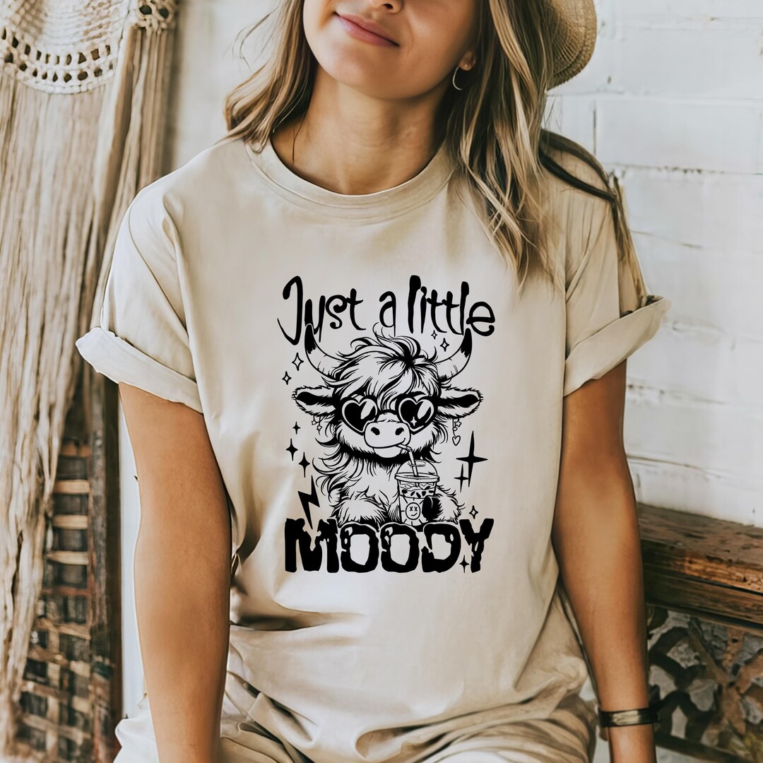 Highland Cow Shirt, Funny Meme Shirt, Western Cow Shirt, Adult Humor ...