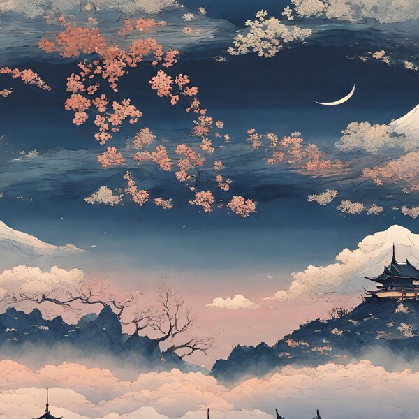 Asian Inspired Art - Etsy