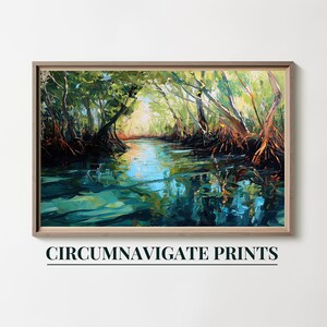 Mangrove Landscape Digital Download, Printable Wall Art, Nature Scenery ...