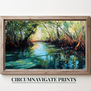 Mangrove Landscape Digital Download, Printable Wall Art, Nature Scenery ...