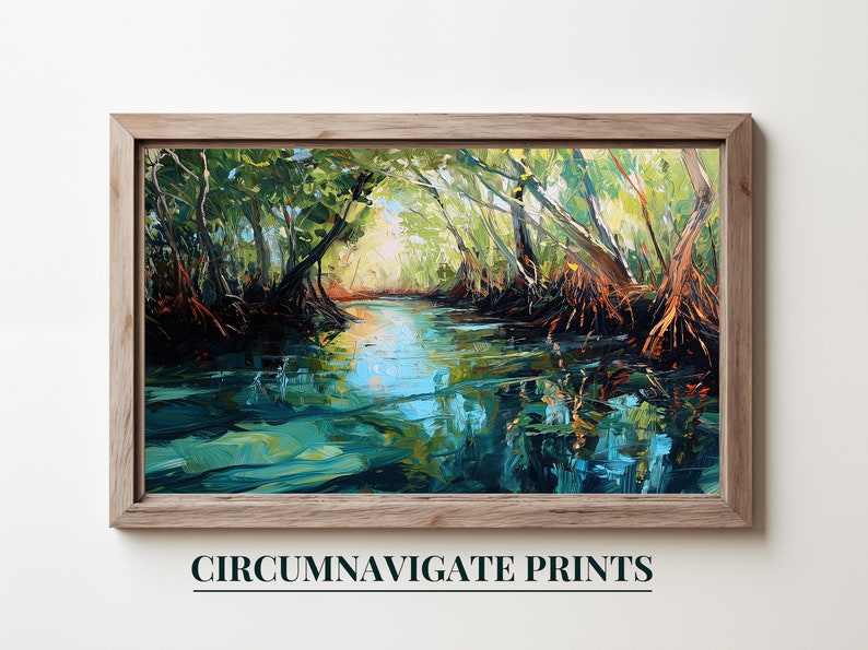 Mangrove Landscape Digital Download, Printable Wall Art, Nature Scenery ...