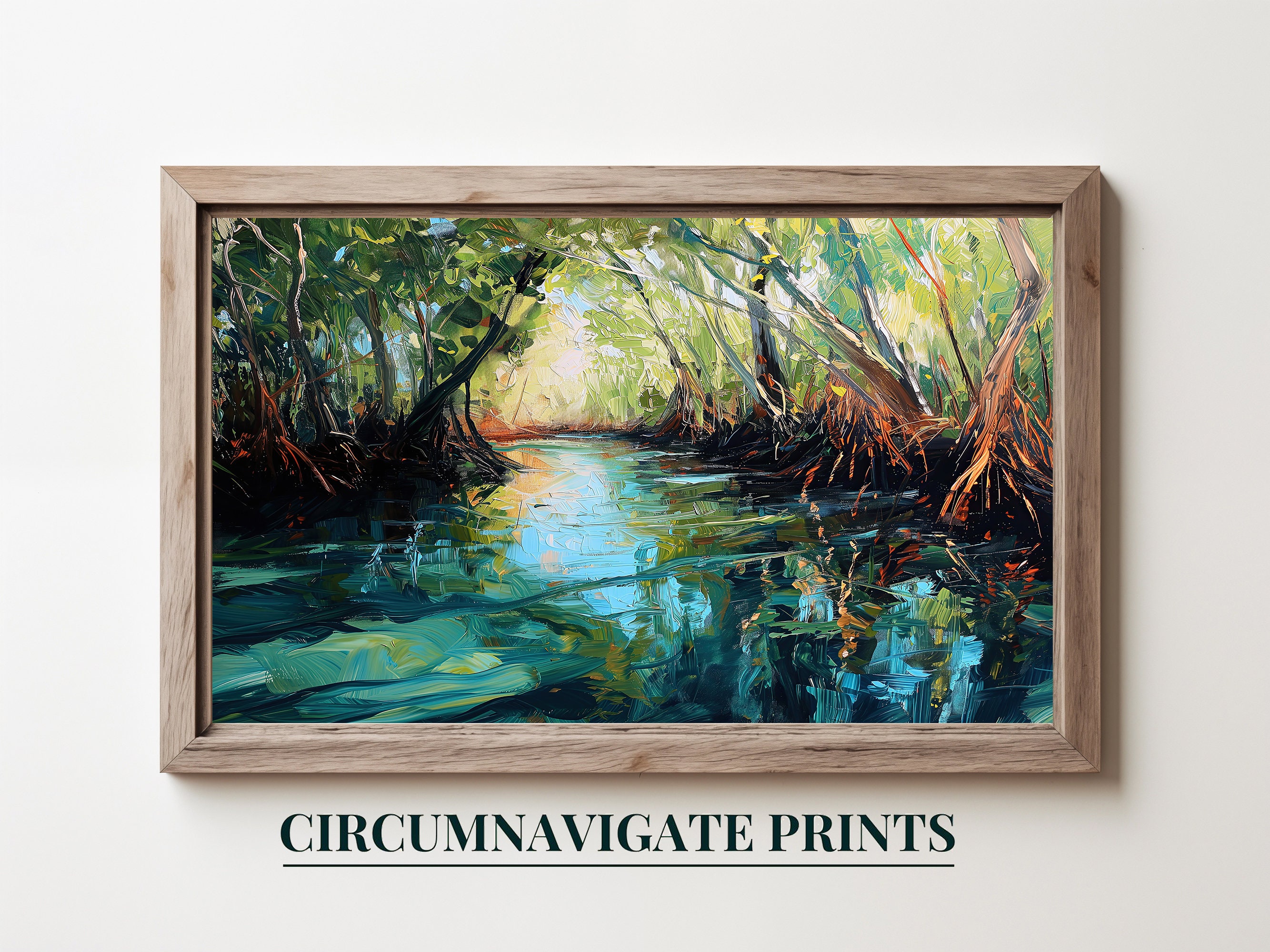 Mangrove Landscape Digital Download, Printable Wall Art, Nature Scenery ...