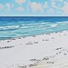 Digital Beach Art Print, Coastal Wall Decor, Ocean Shoreline ...