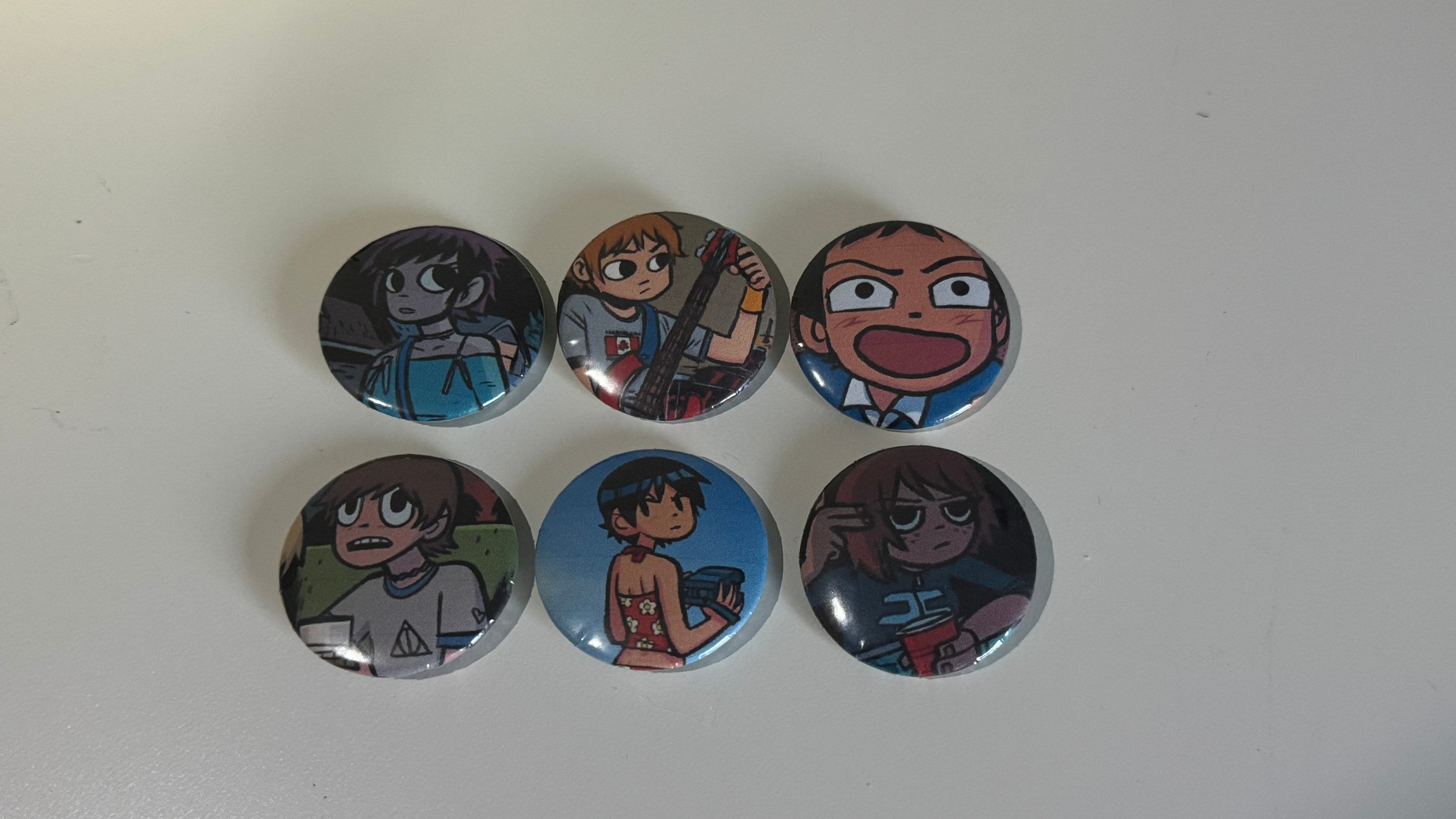 Scott Pilgrim Pins - Etsy