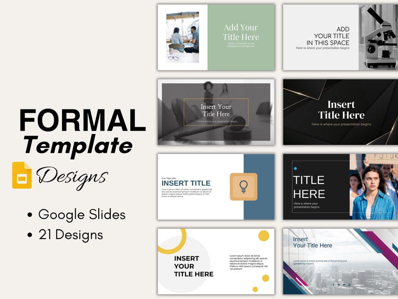 Google Slide Template Powerpoint Presentation Template Minimal Google ...