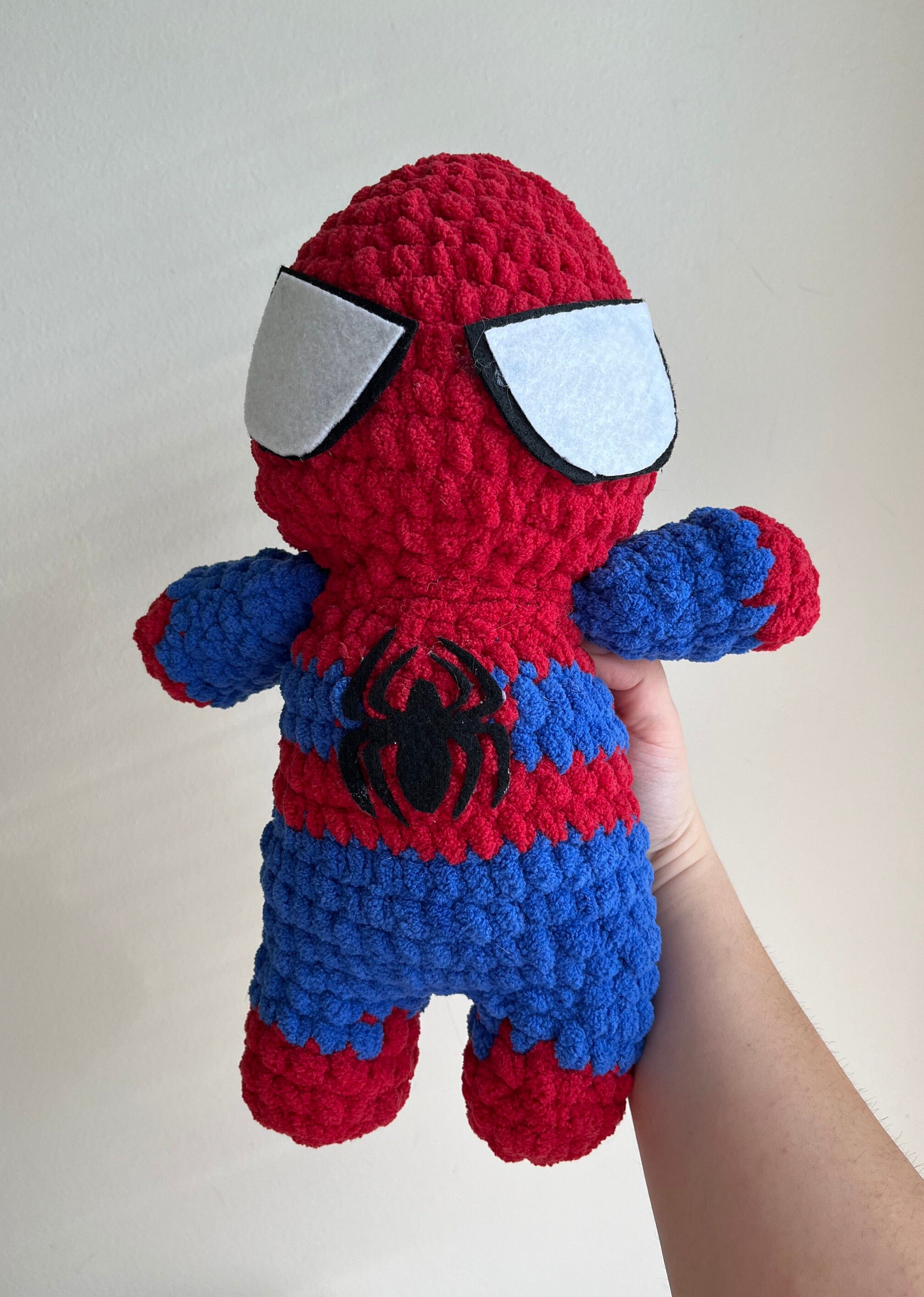 Crochet Spider Man Plushie Amigurumi - Etsy