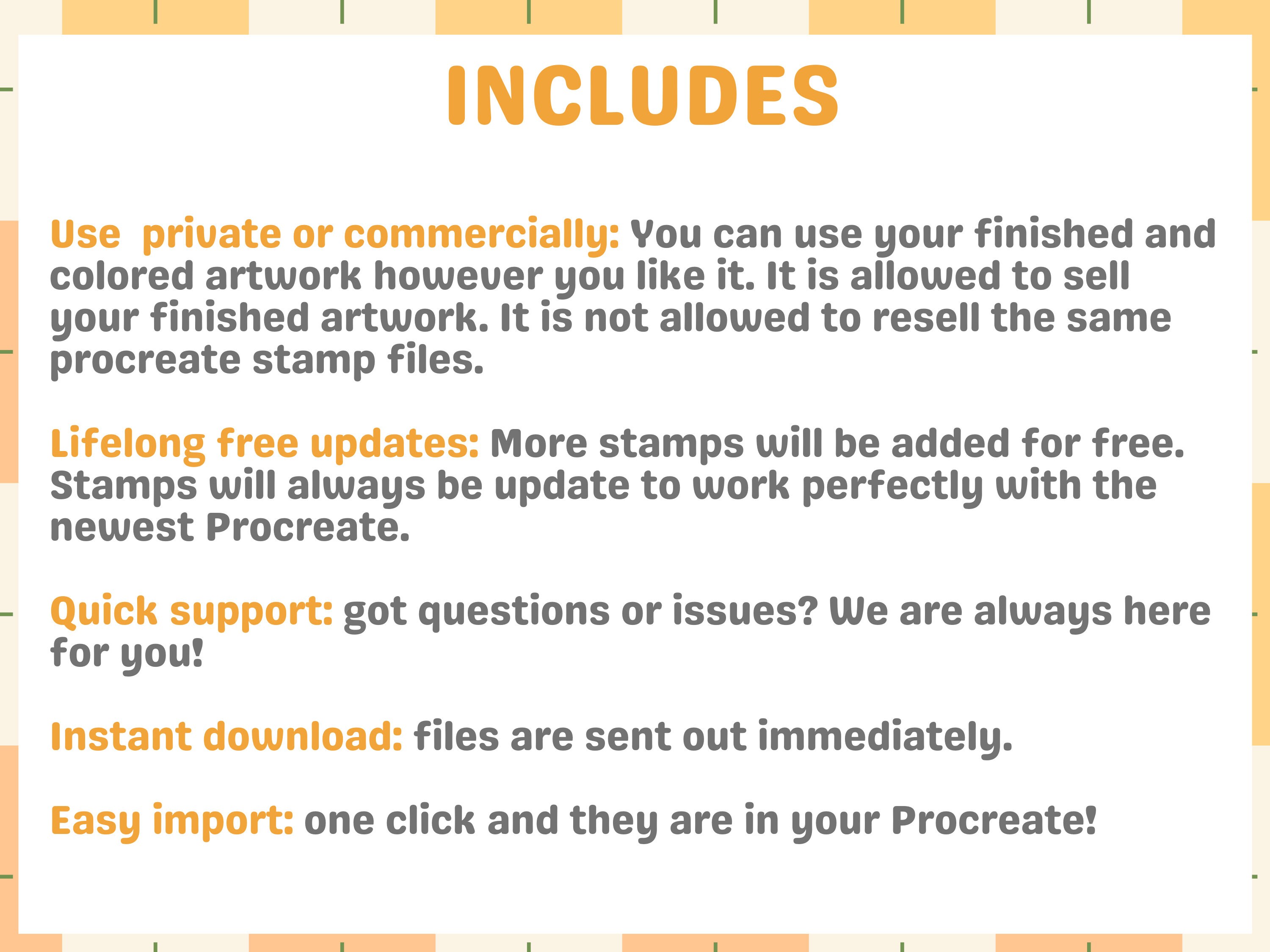 Procreate Cute Chibi Kawaii Mermaid Anime Stamps, Over 200 Adorable ...