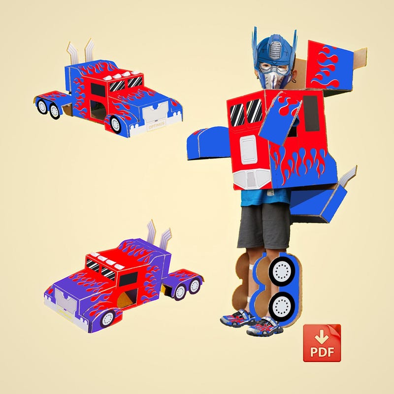 Transformers Costume - Etsy