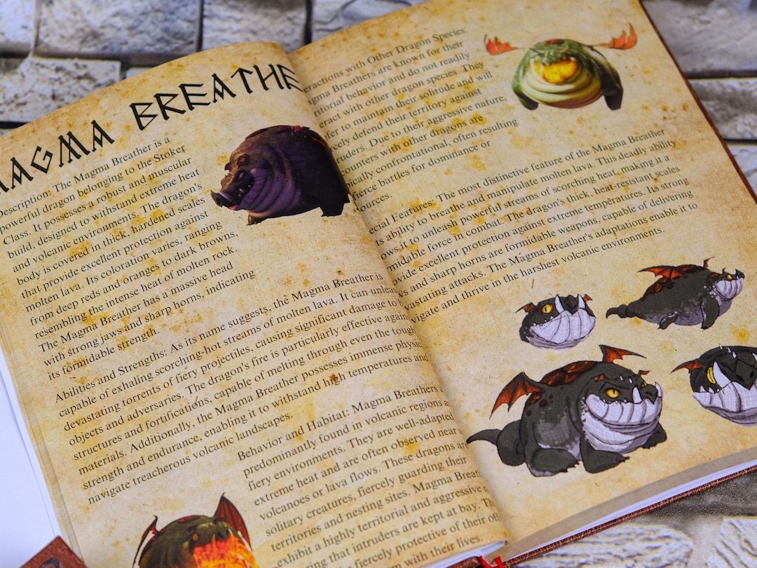 HTTYD Dragon Book • How to Train Your Dragon Book • Dragon Training ...