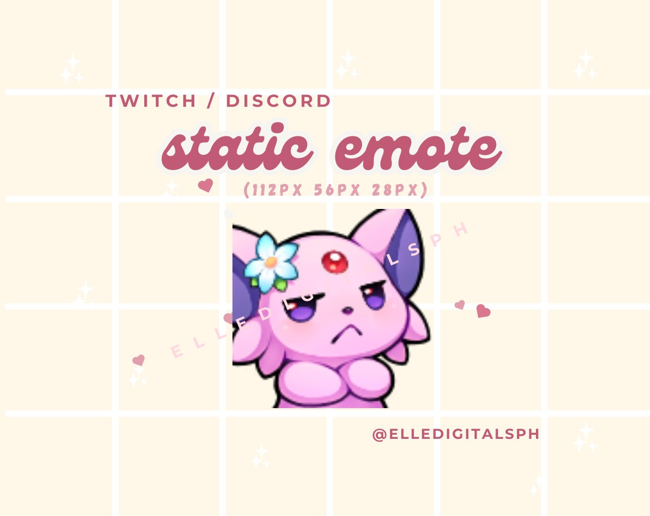 Twitch Discord Emote | Instant Download - Etsy