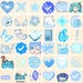 Blue Emotes Pack: Kawaii Gamer Stream Bundle (animated & Static ...