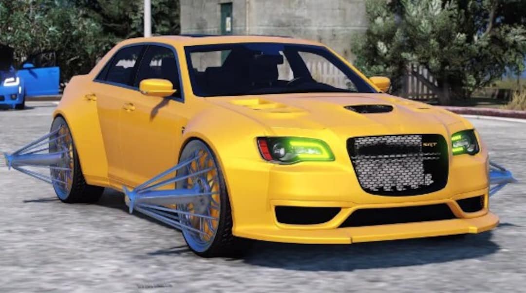 Chrysler 300c Hellcat Slab Fivem Grand Theft Auto 5 Optimized Mod High ...