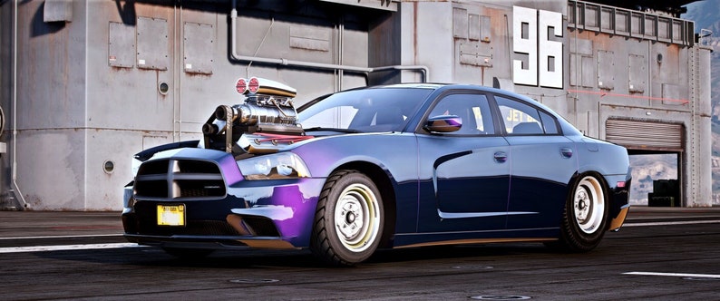 2014 Dodge Charger Drag Spec / FiveM / Grand Theft Auto 5 / Optimizado ...