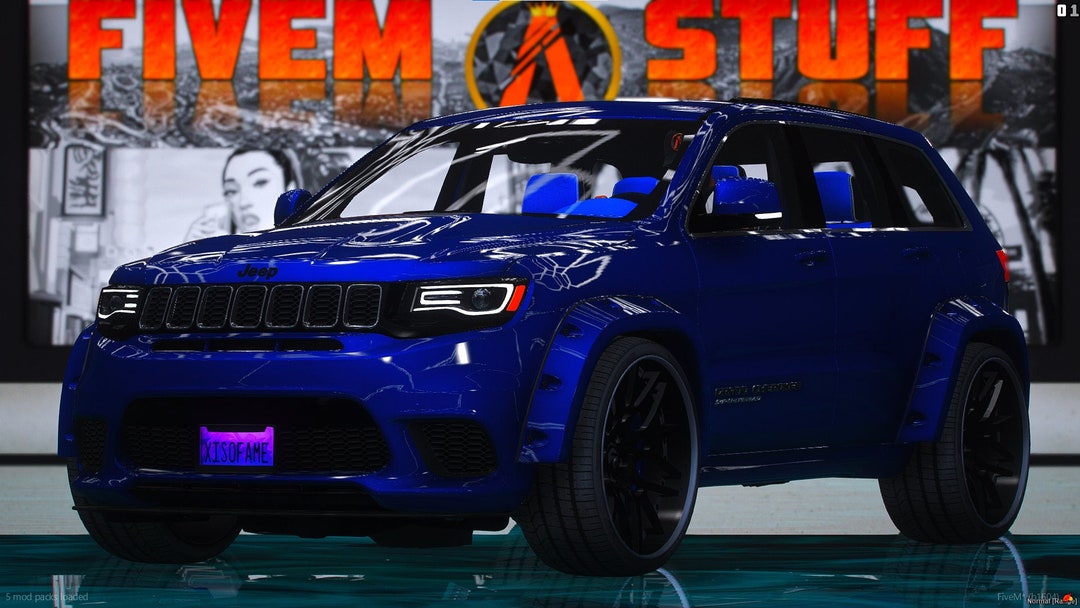 Jeep Grand Cherokee Widebody Fivem Grand Theft Auto 5 Optimized Mod ...