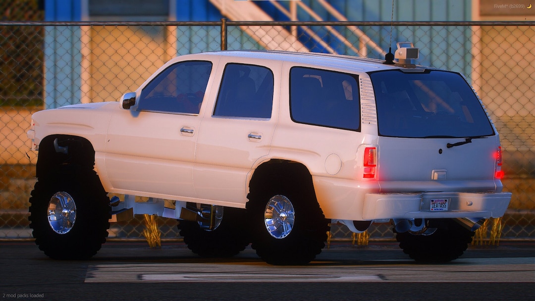 Chevrolet Tahoe Squated Fivem Grand Theft Auto 5 Optimized Mod High ...