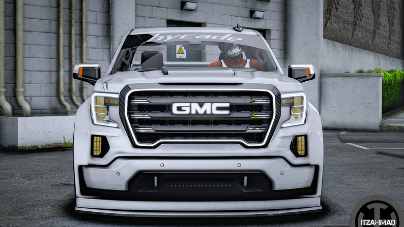 GMC Sierra Hycade 6 Seater Fivem Grand Theft Auto 5 Optimized Mod High ...