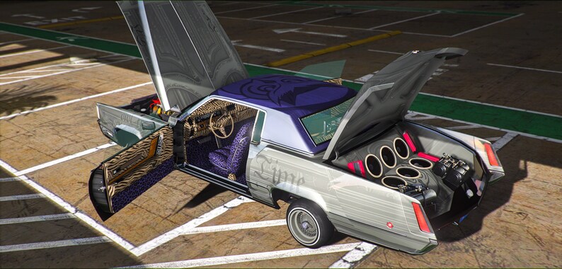 1968 Cadillac Eldorado Lowrider / FiveM / Grand Theft Auto 5 ...