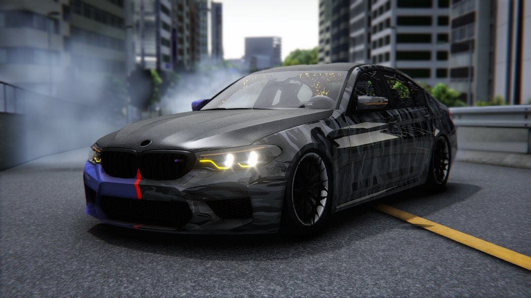 2018 BMW M5 Fivem Two-tone Grand Theft Auto 5 Optimized Mod High ...