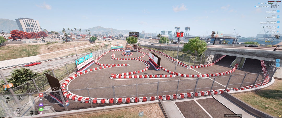 Go Kart Track Fivem Grand Theft Auto 5 Optimized Mod High Quality ...